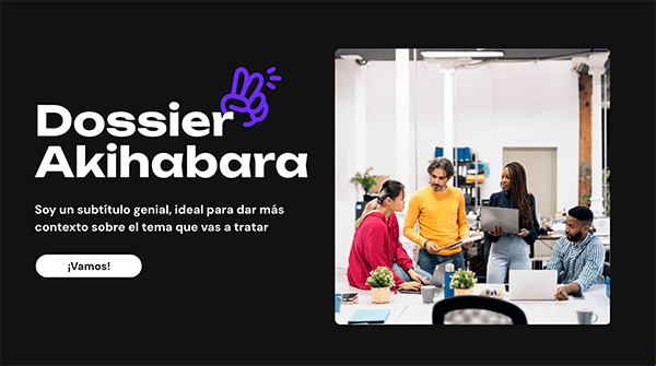 Dossier media kit digital | Plantillas de Genially